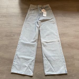 Zara | Jeans | Zara Wide Leg Jeans Light Wash | Poshmark